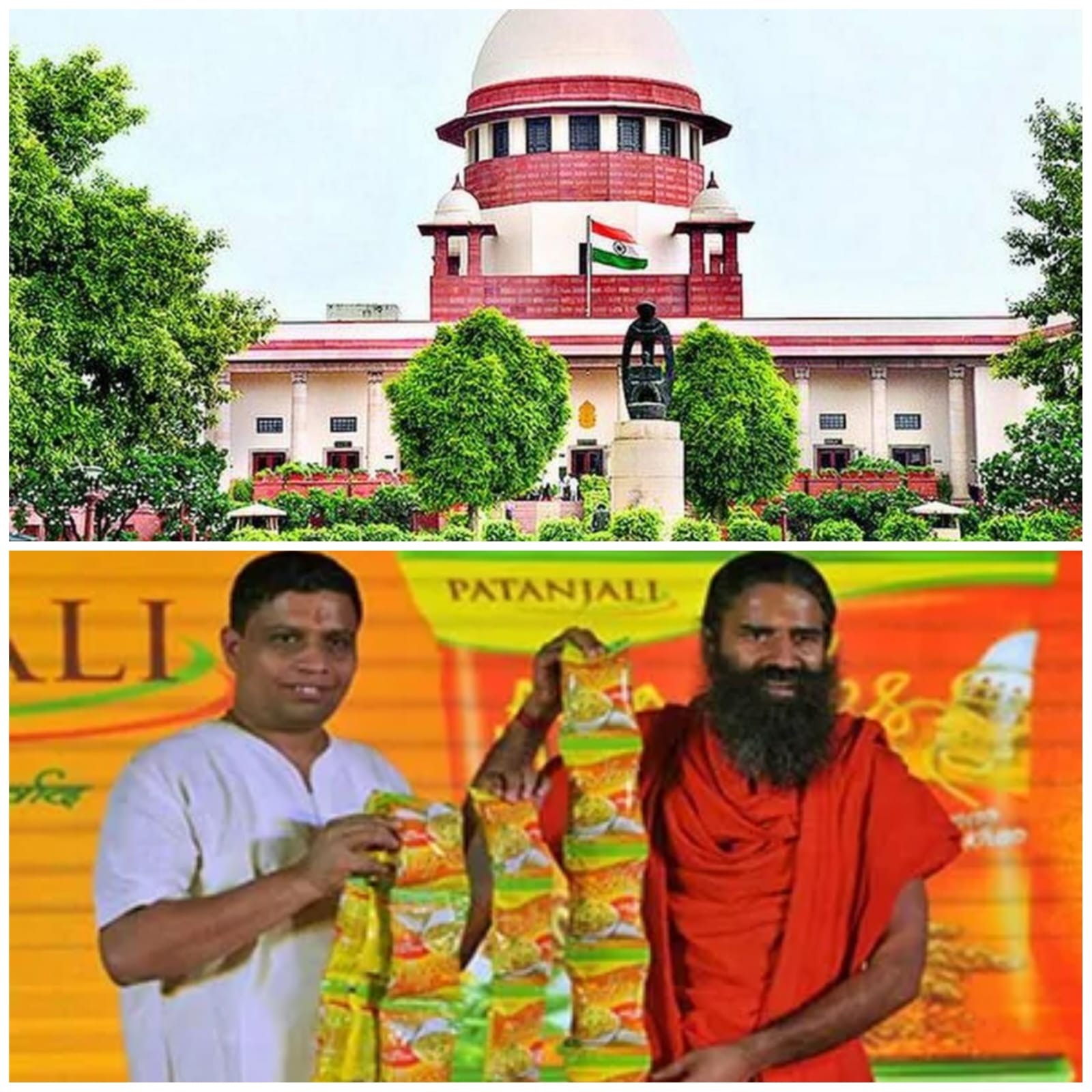 ಪತಂಜಲಿಯ ಸುಳ್ಳು ಜಾಹೀರಾತುಗಳ ಮೇಲೆ ತಾತ್ಕಾಲಿಕ ನಿಷೇಧ: ಸುಪ್ರೀಂ ಕೋರ್ಟ್ ...